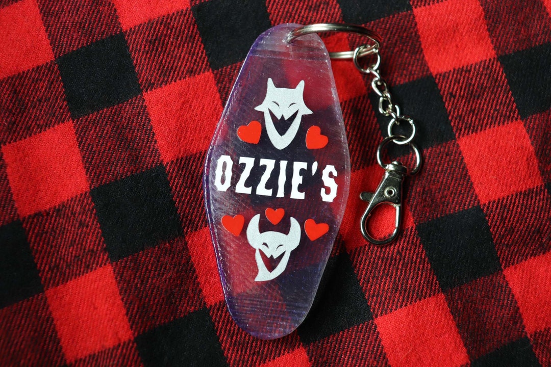 Helluva Boss 'ozzie's' 3D Printed Keychain - Etsy