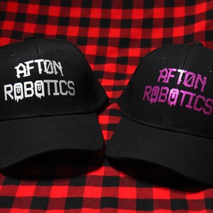 Afton Robotics Hat | FNAF Inspired Baseball Cap - Etsy