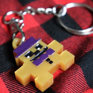 Golden Freddy Fazbear Bear Keychain Five Nights at Freddy's Charm - Etsy