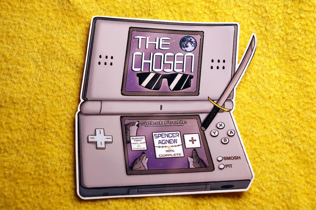 The Chosen Video Game Sticker | Smosh Inspired Sticker - Etsy