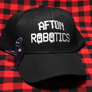 Afton Robotics Hat | FNAF Inspired Baseball Cap - Etsy