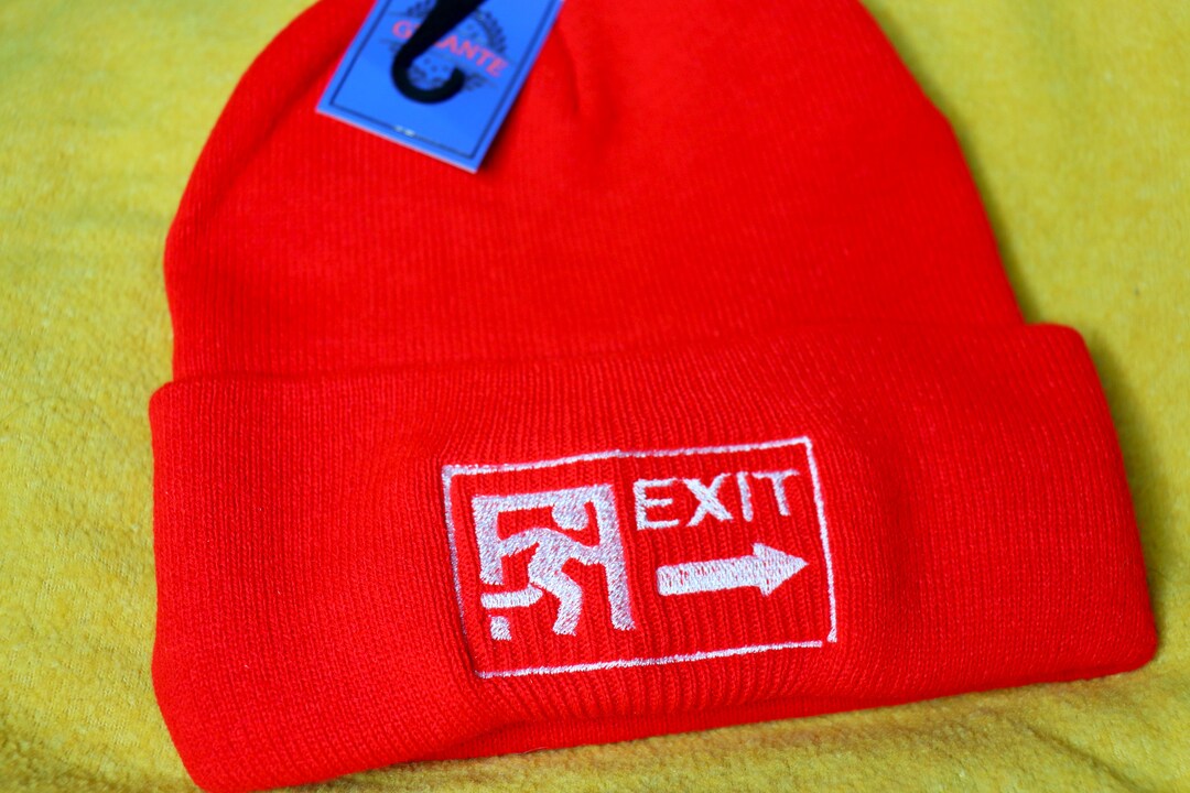 Exit Door Beanie | Amazing Digital Circus Inspired Hat - Etsy
