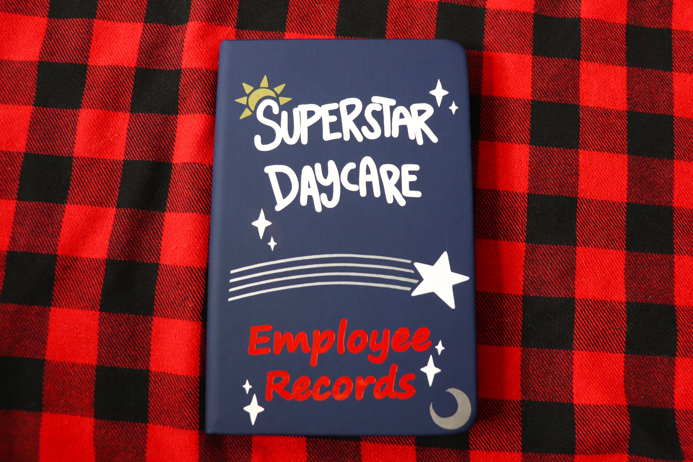 Superstar Daycare Employee Records Notebook Five Nights at - Etsy Australia