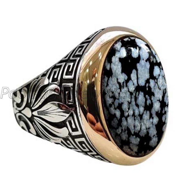 Obsidian Rings - Etsy