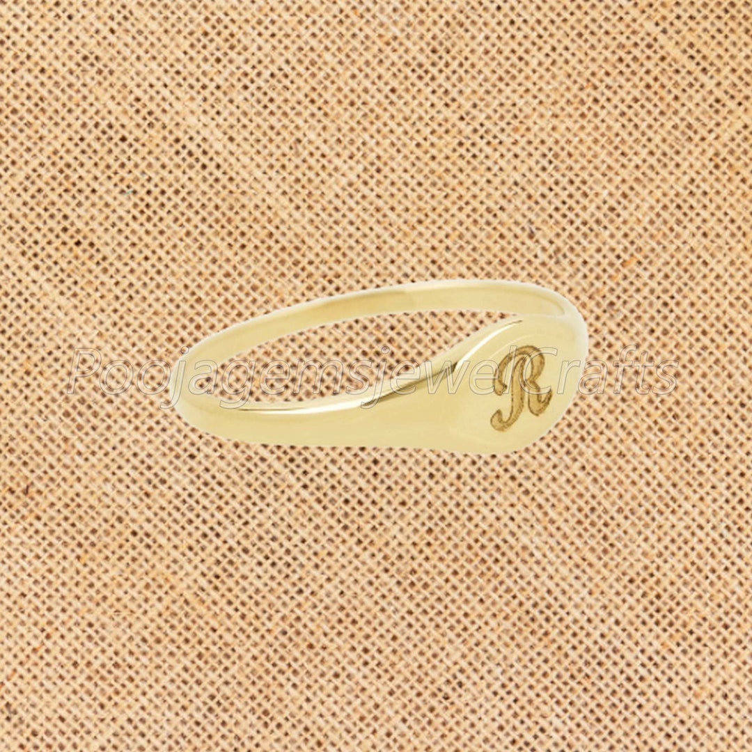 925 Silver Ring Women, Custom Word Ring, Inside Engraved Ring, Dainty ...