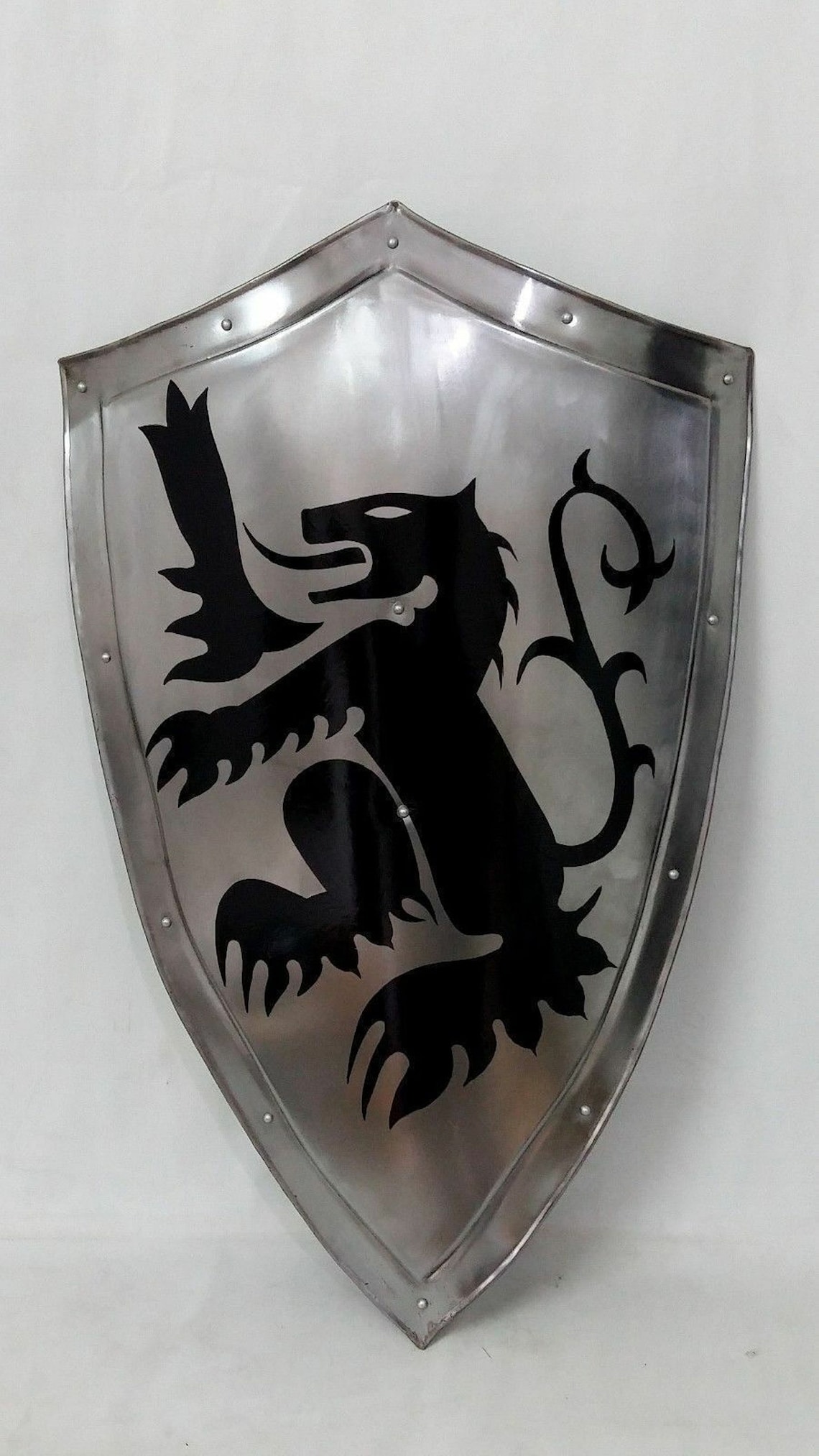 Medieval Dragon Armor Shield Quality Steel 30 Inch Approx - Etsy
