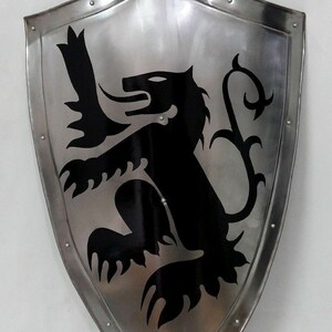 Medieval Dragon Armor Shield Quality Steel 30 Inch Approx - Etsy