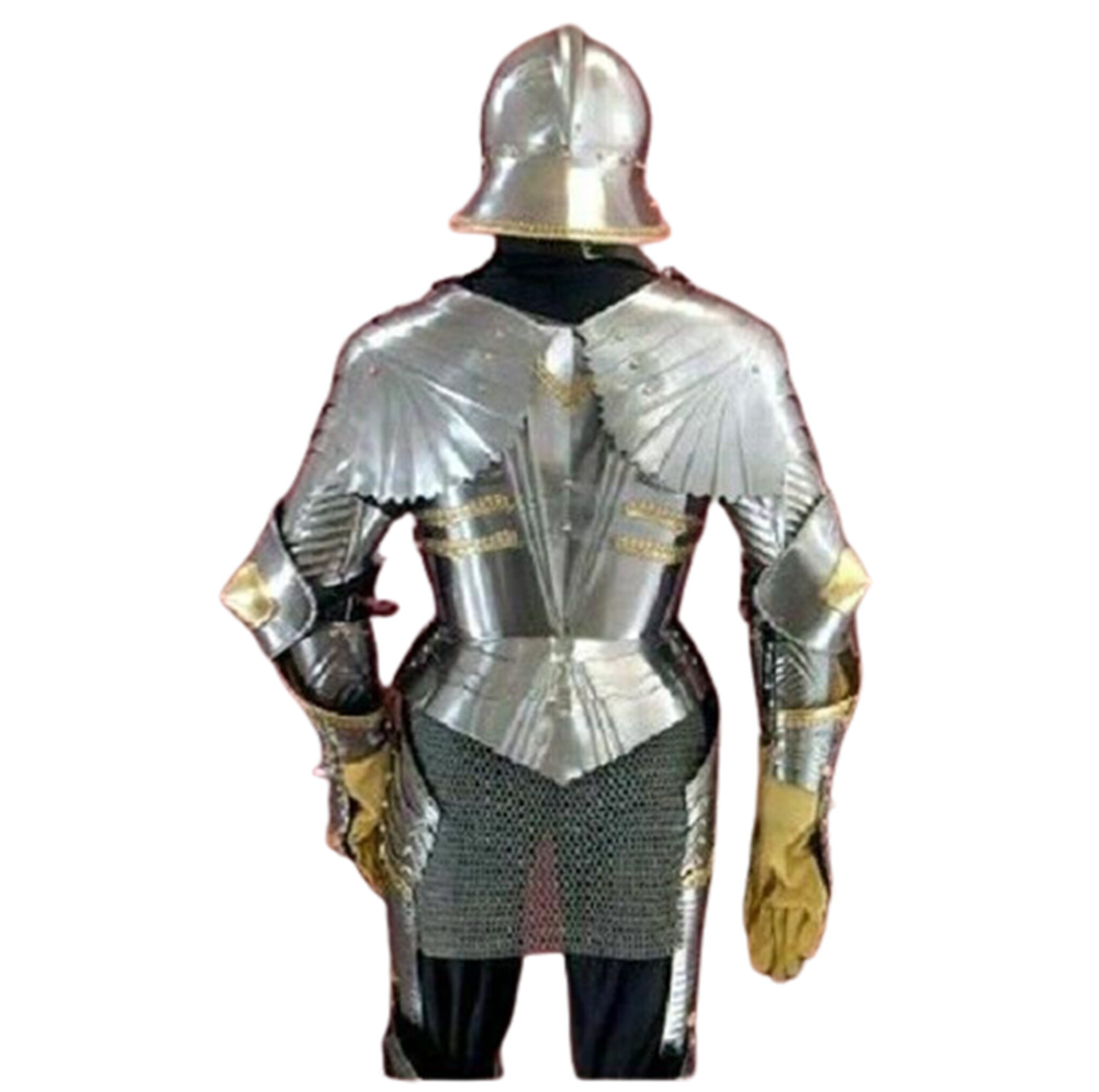 Medieval German Gothic Suit of Armor 15th Century Knight Armour Suit ...