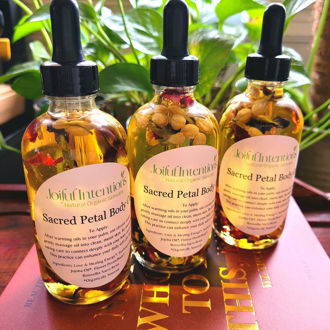 Sacred Petal Body Oil - Etsy
