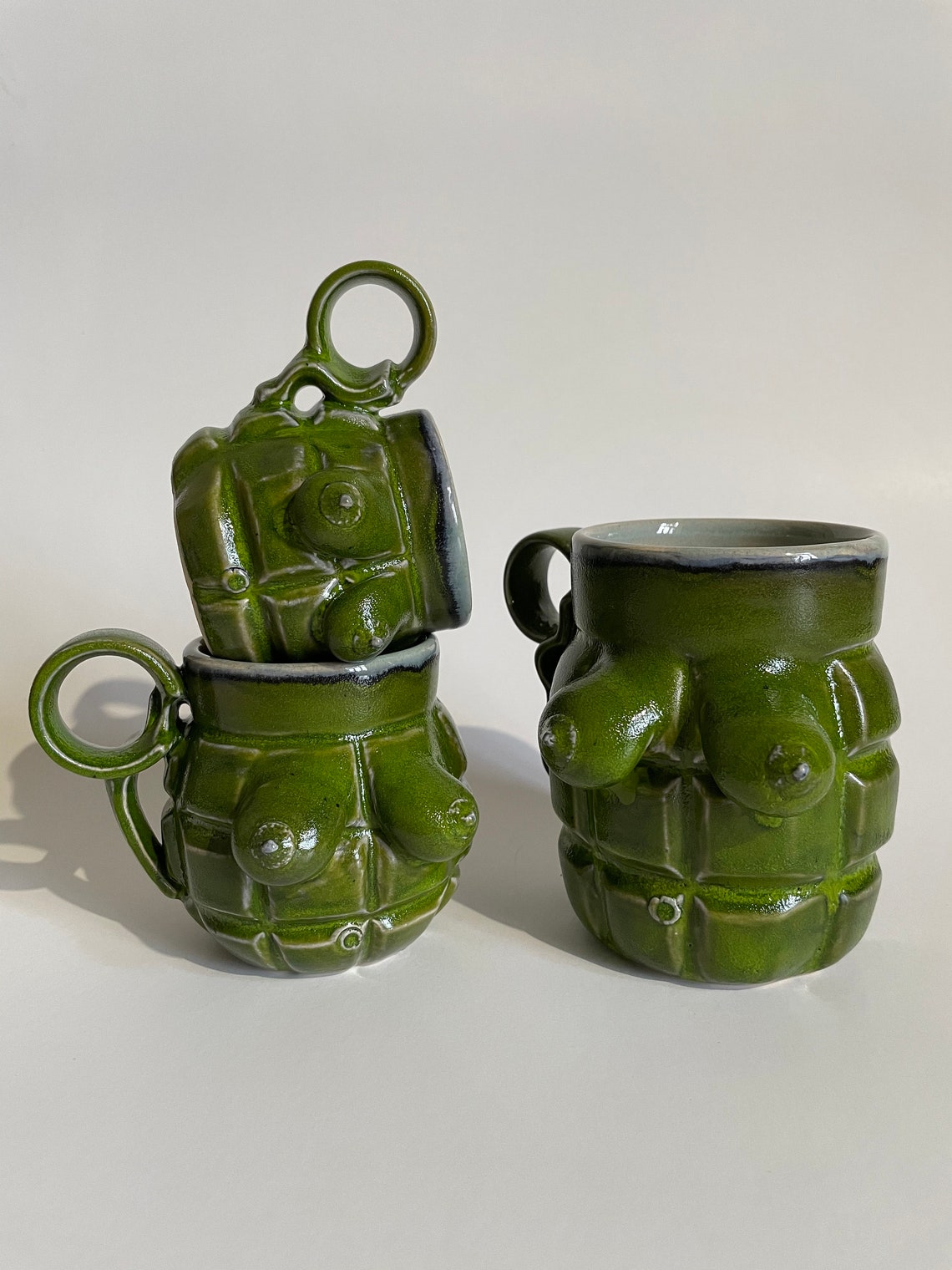Boob Espresso Grenade Cup Military Tits Cups Sex Bomb Army - Etsy