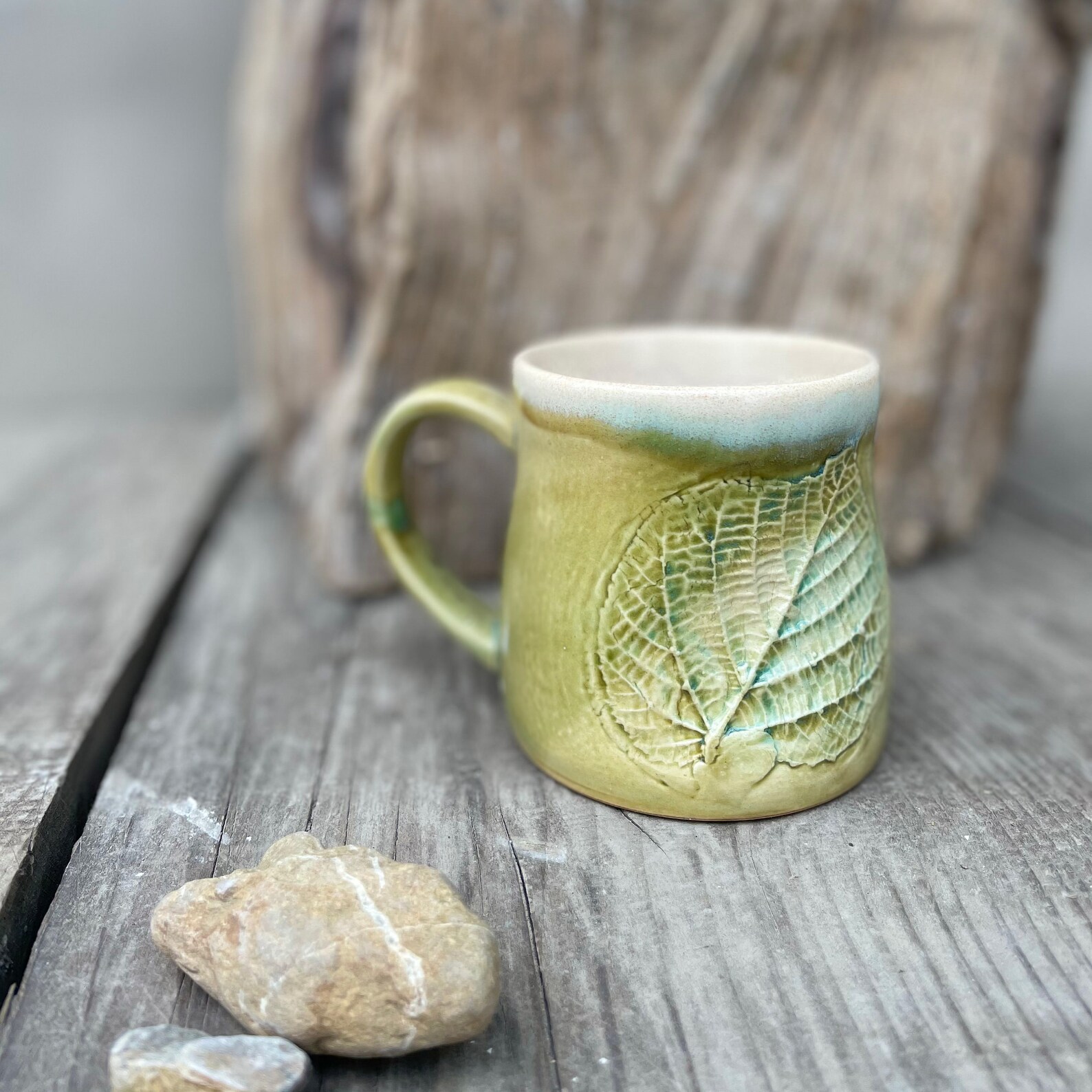 Autumn Leaf Cups Handmade Ceramic Mugs Christmas Gift - Etsy