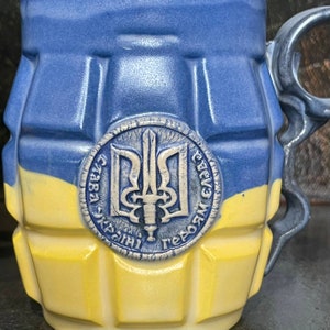 Ukrainian Cups, Handmade Unique Tea Coffee Mugs, Glory to Ukraine ...