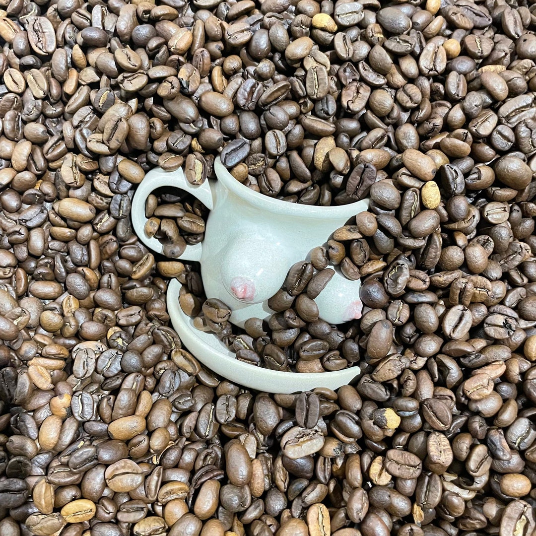 Boobs Espresso Mugs Custom Pottery Boob Coffee Cups Handmade - Etsy