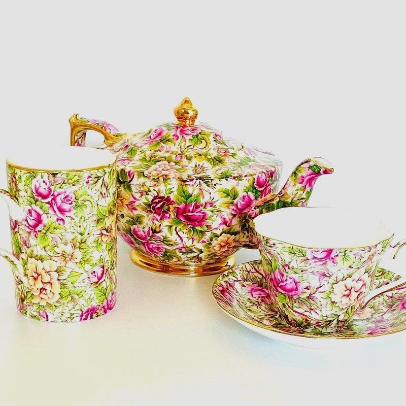 Teacup Set - Etsy