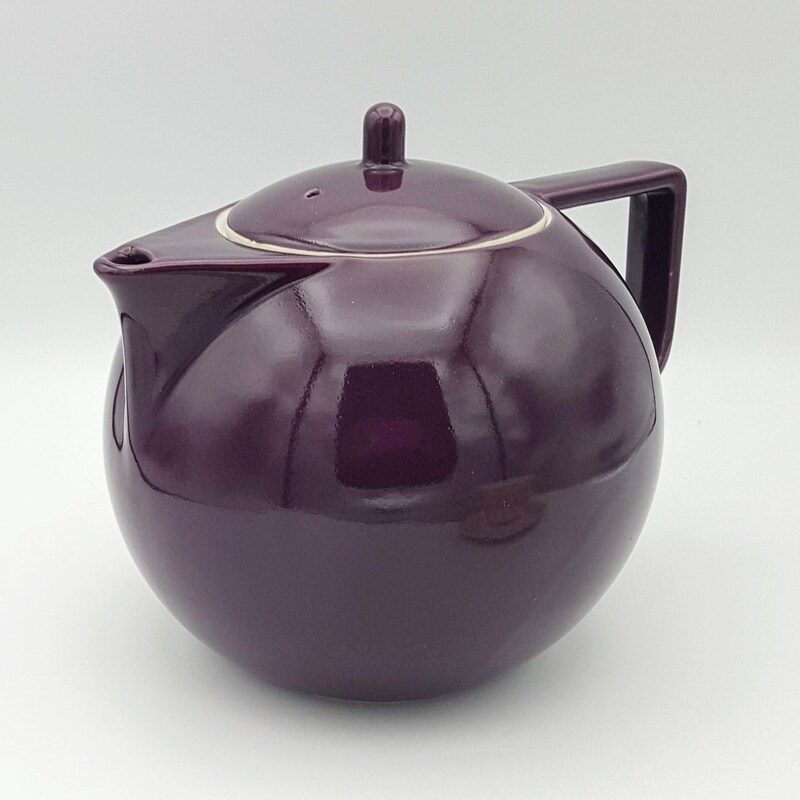 Purple Teapot - Etsy