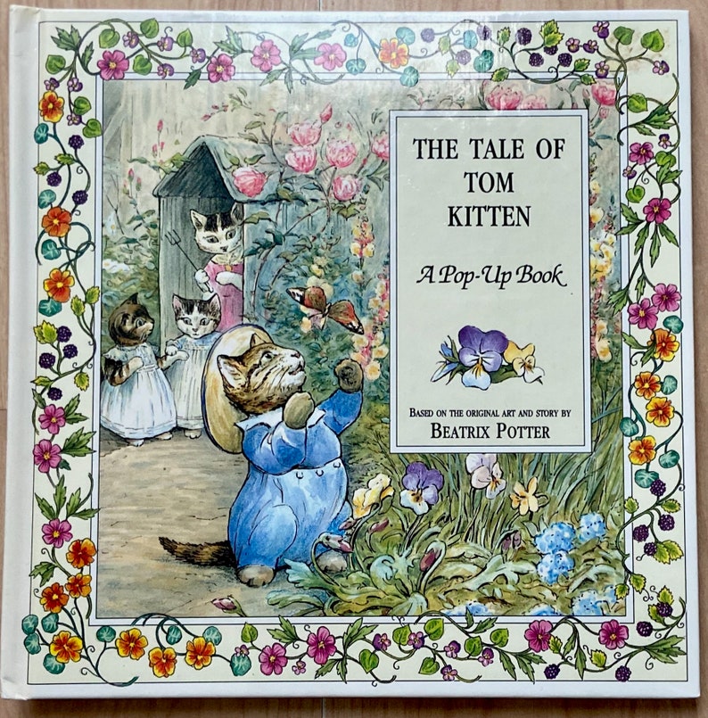 3D Popup Books Beatrix Potter Tale of Tom Kitten Peter Rabbit Benjamin ...