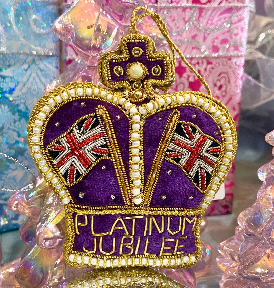 Historic Royal Palaces UK Shop Queen Elizabeth Ornament Platinum ...