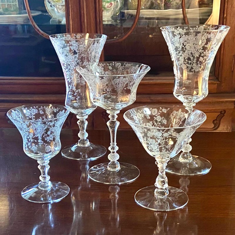 Cambridge Rose Point - Etsy