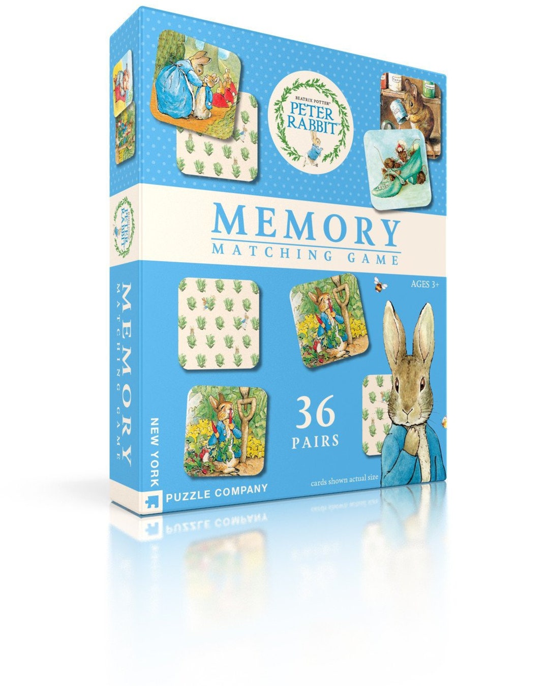 Memory Matching Game Peter Rabbit Sealed New Box 36 Pairs Beatrix ...