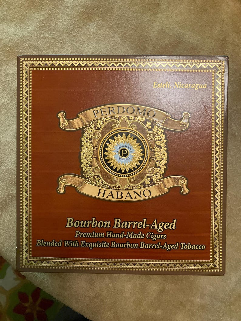 Perdomo Cigar Box - Etsy