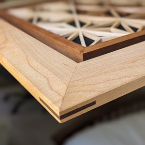 Handmade Maple & Cherry Kumiko Panel - Etsy