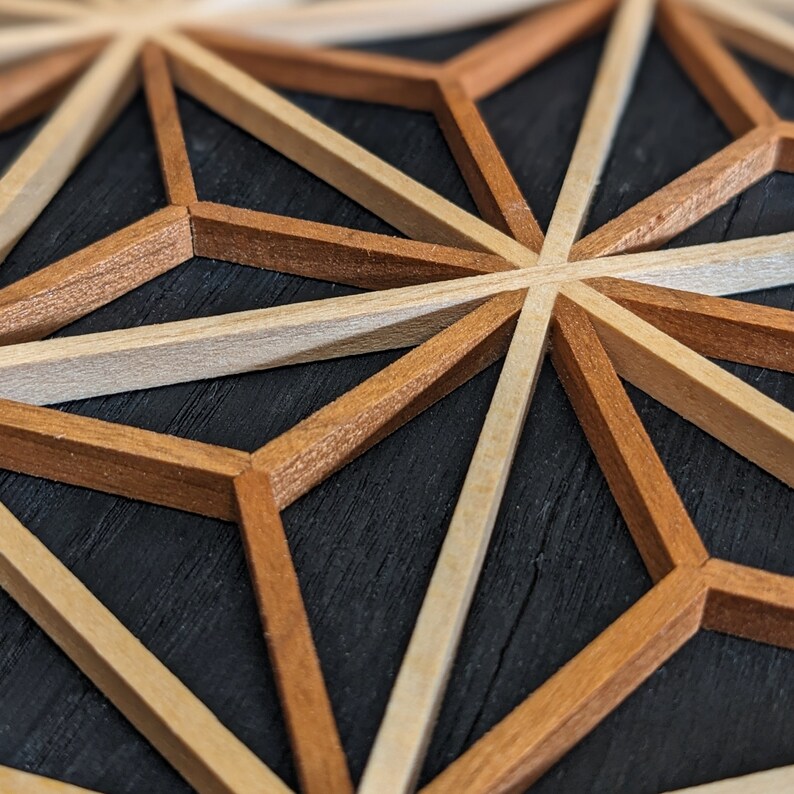 Handmade Maple & Cherry Kumiko Panel - Etsy
