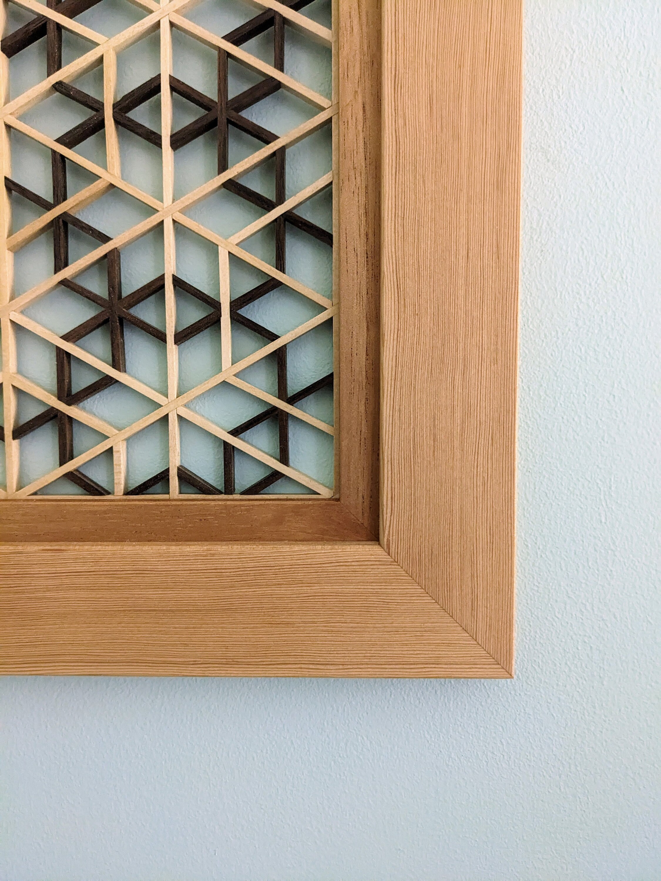 Handmade Framed Kumiko Panel - Etsy