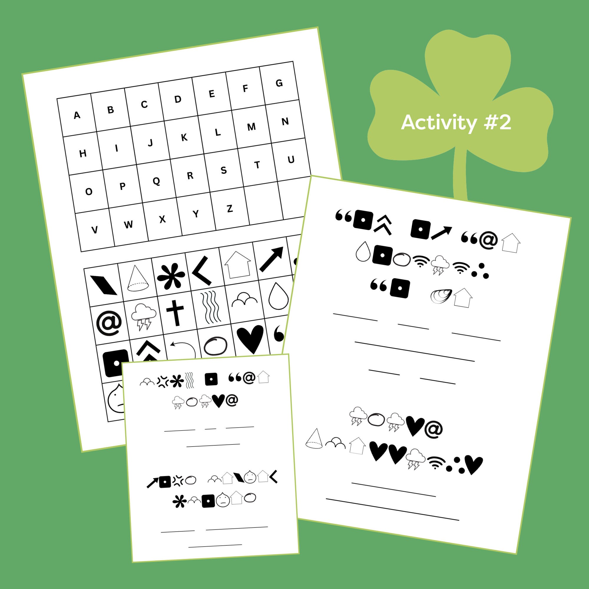 Printable Pdfs, Saint Patricks Day Activities, All Ages, Luck, Irish ...