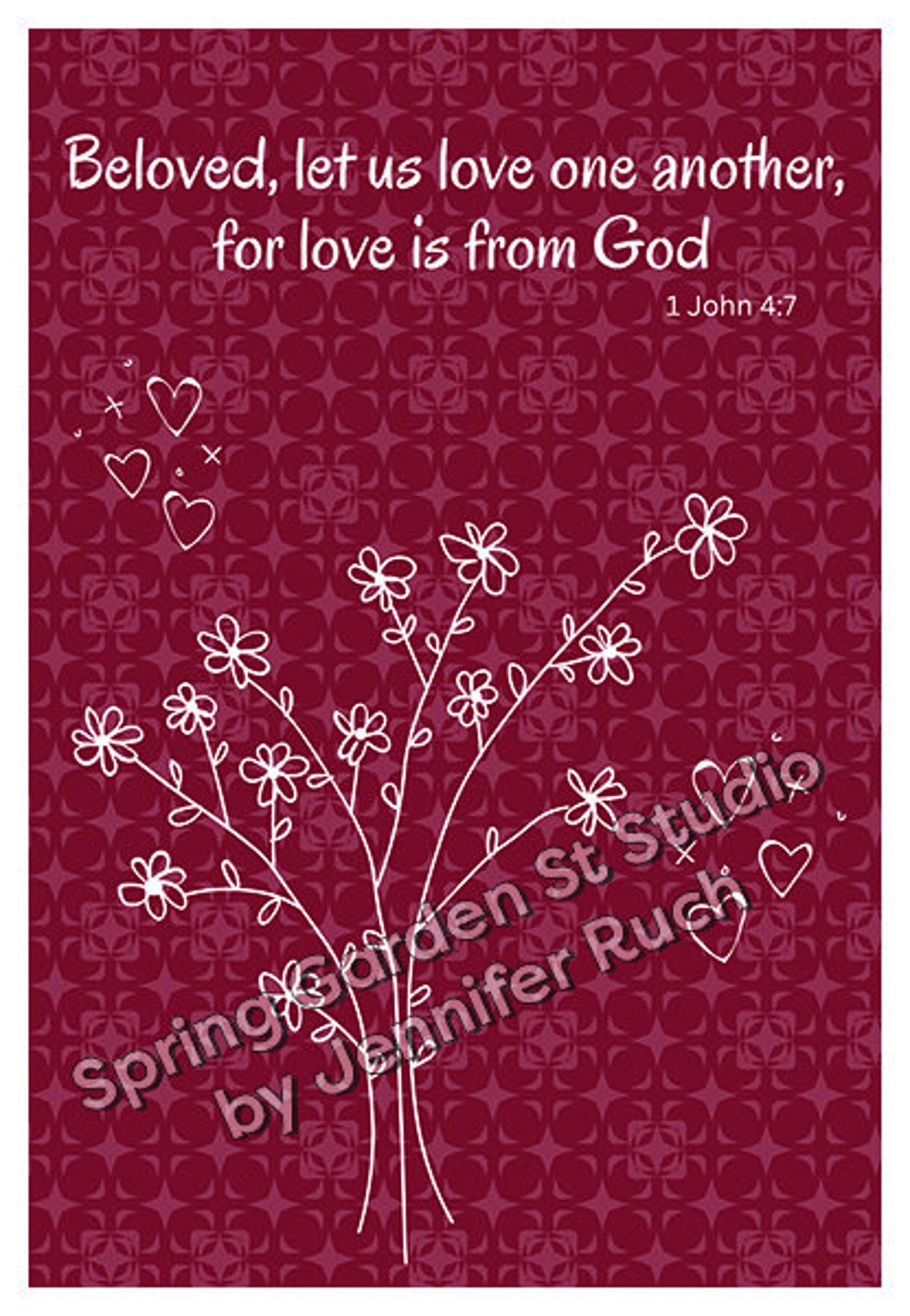 Printable Cards, Valentines Day, 5x7 Cards, Diy, Print Your Own ...