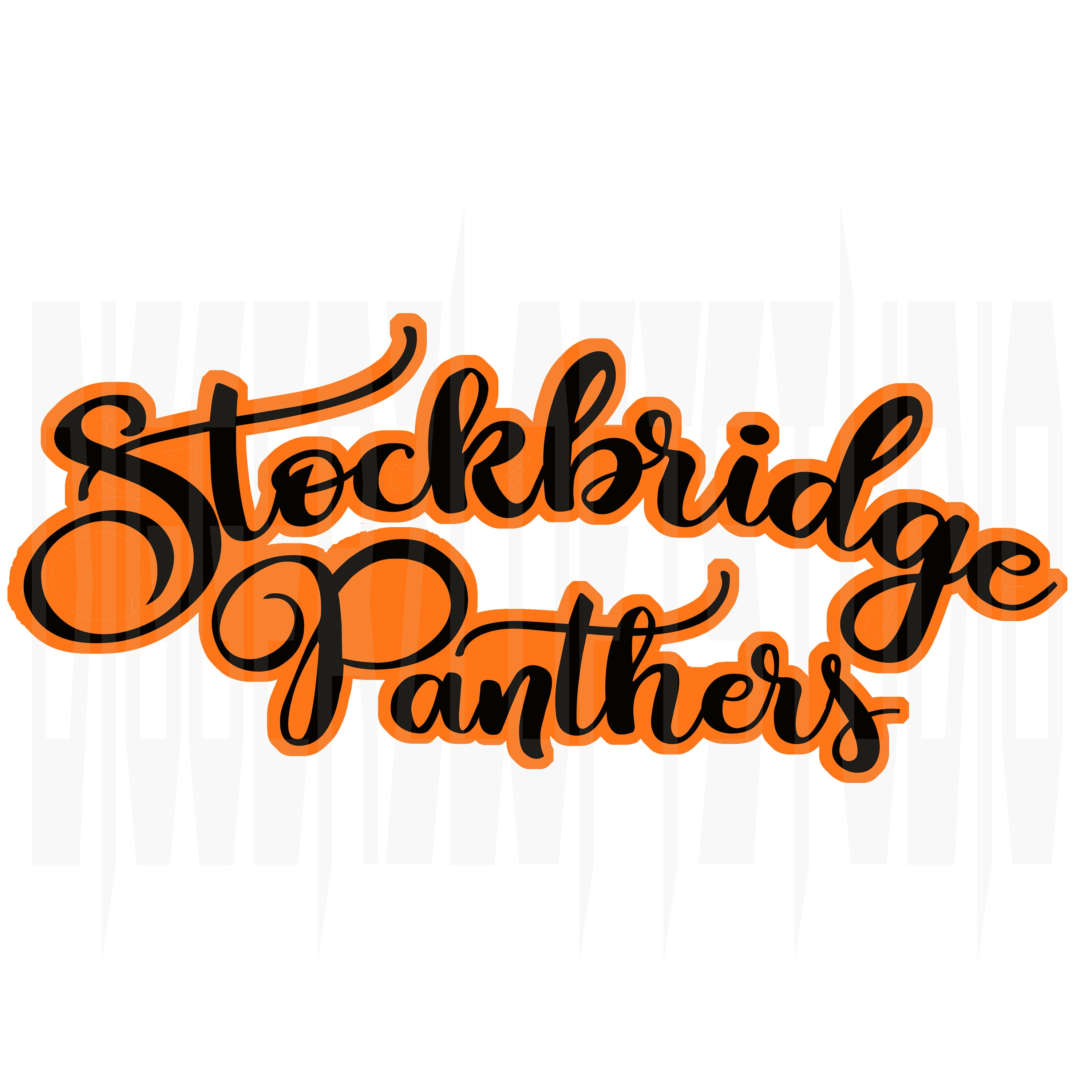 Stockbridge Panthers Digital Download for a Design to Use on Apparel ...