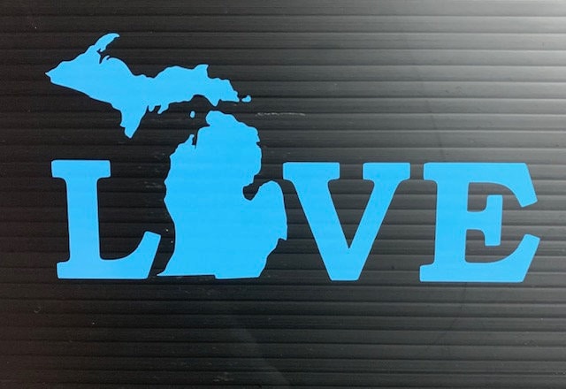 Michigan Mitten Vinyl Sticker for Home or Auto - Etsy