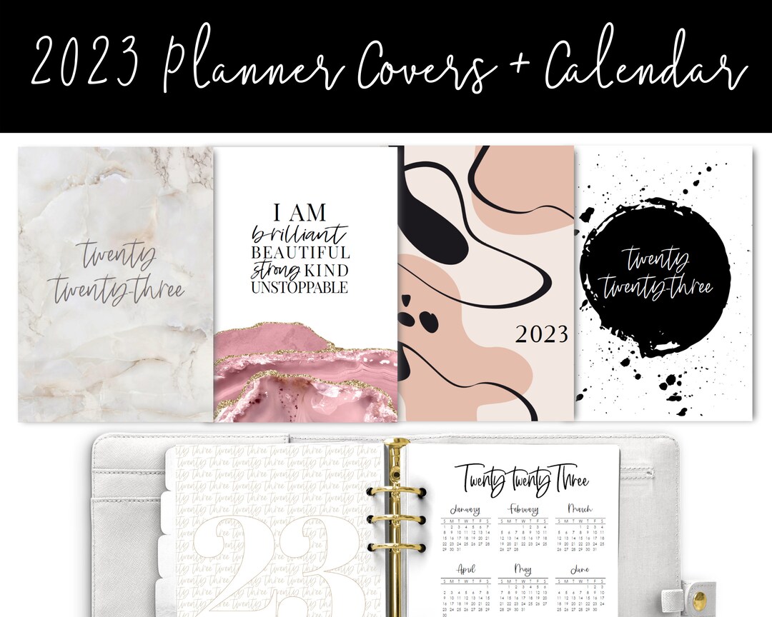 Printable 2023 Calendar 2023 Planner Cover Planner - Etsy Portugal
