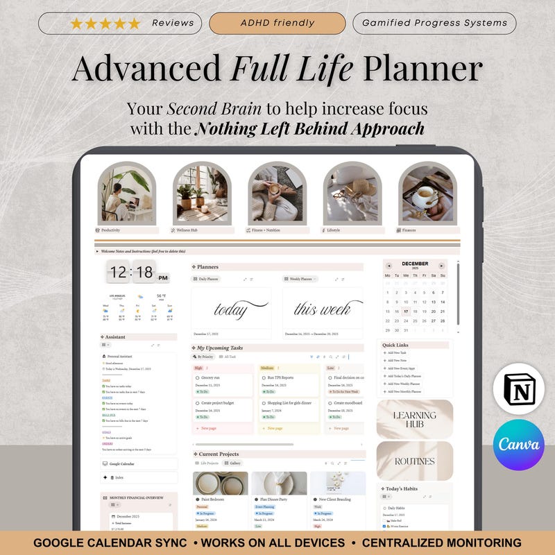 Templates Notion - Etsy