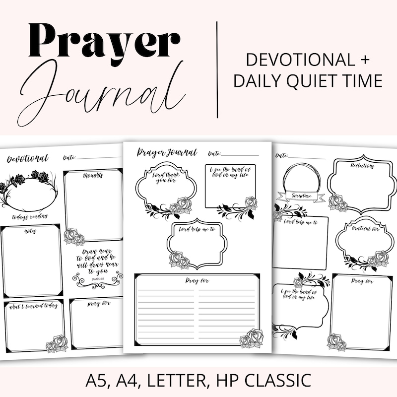 Prayer Journal - Etsy