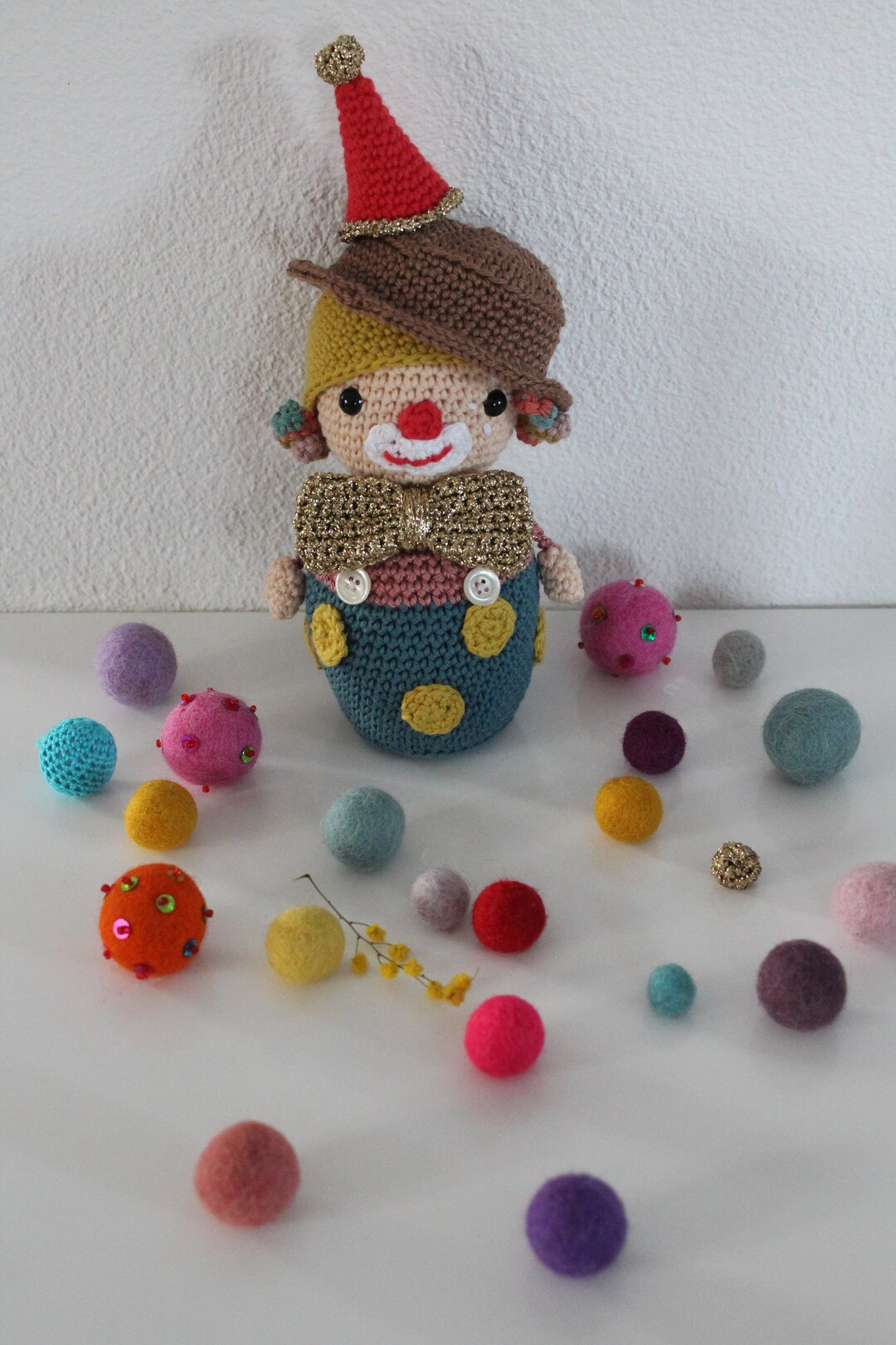 BOUZOU the Clown Tutorial - Etsy