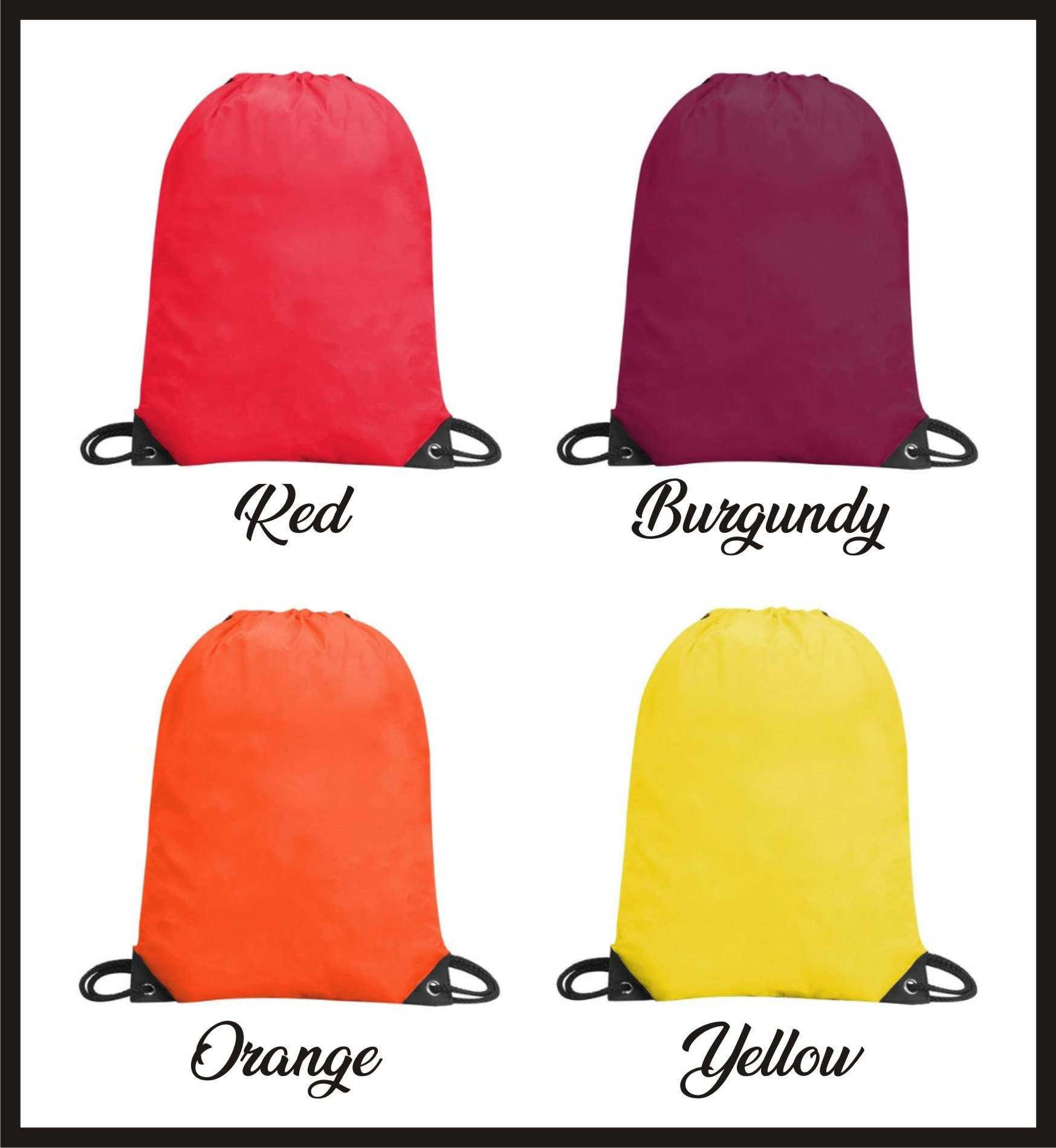 Personalised Cheerleading Bag Printed With Cheerleader Logo and Any ...