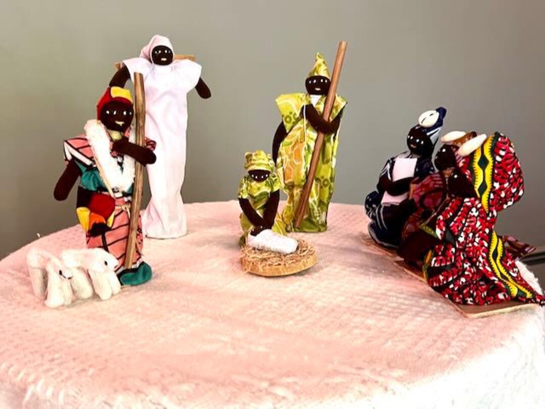 SALE 20% off Nativity Original Handmade With Lappa Cloth in Liberia by ...
