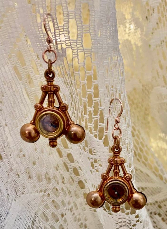 watch earrings - Gem