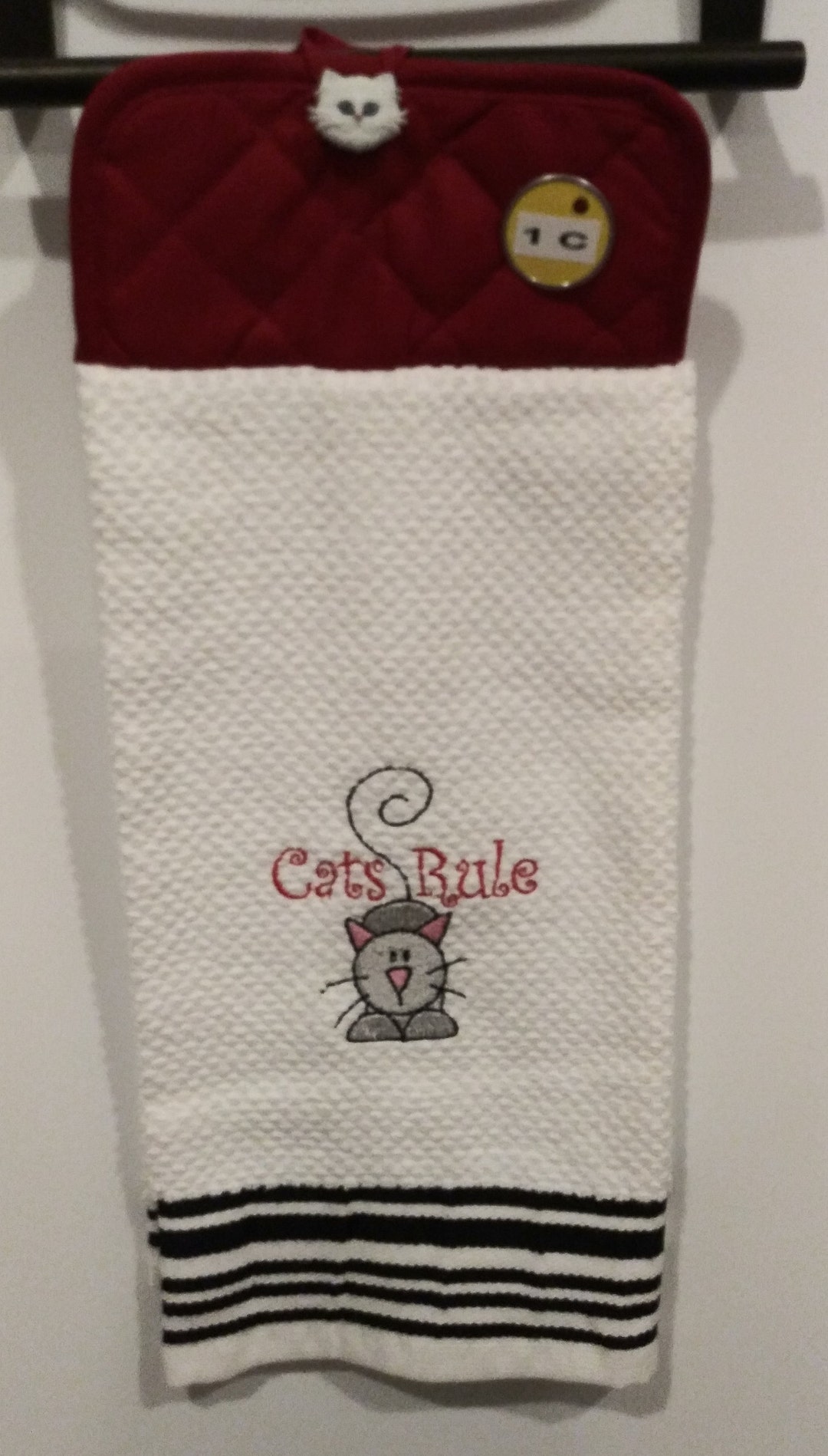 Cat Themed Hanging Kitchen Towels - Etsy