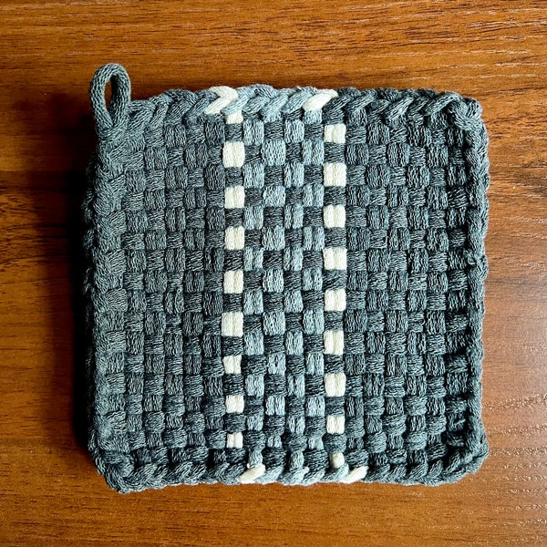Woven Potholder - Etsy