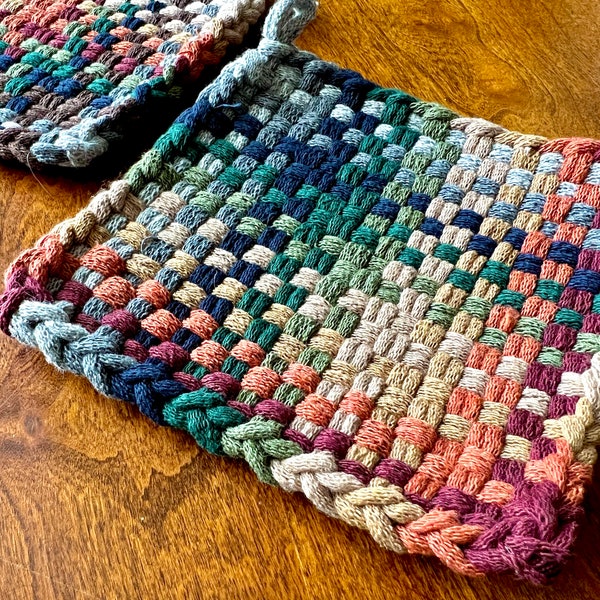 Woven Potholders - Etsy