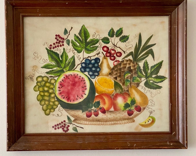 Vintage Theorem Painting Colonial Williamsburg Large Still - Etsy