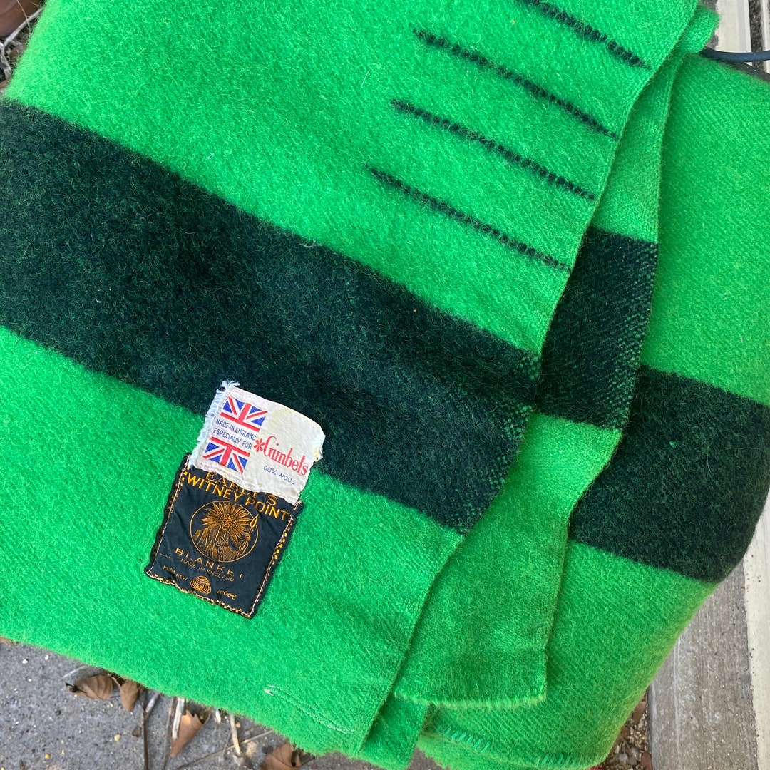 Early's Witney Point ~ Hudson's Bay ~ Four-point Blanket ~ 72" X 90 ...