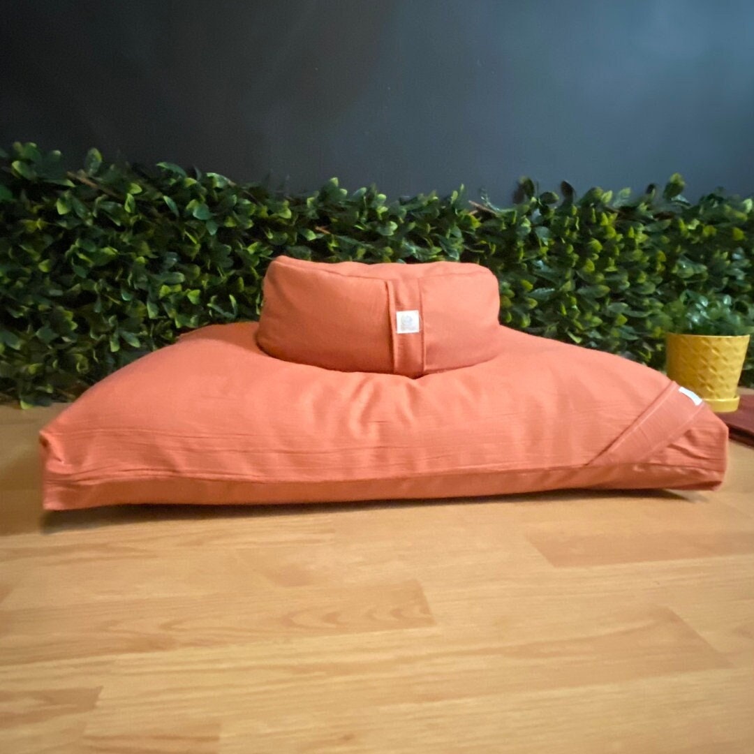 Meditation Zafu Cushion/sitset All Natural Buckwheat Hulls/handmade in ...