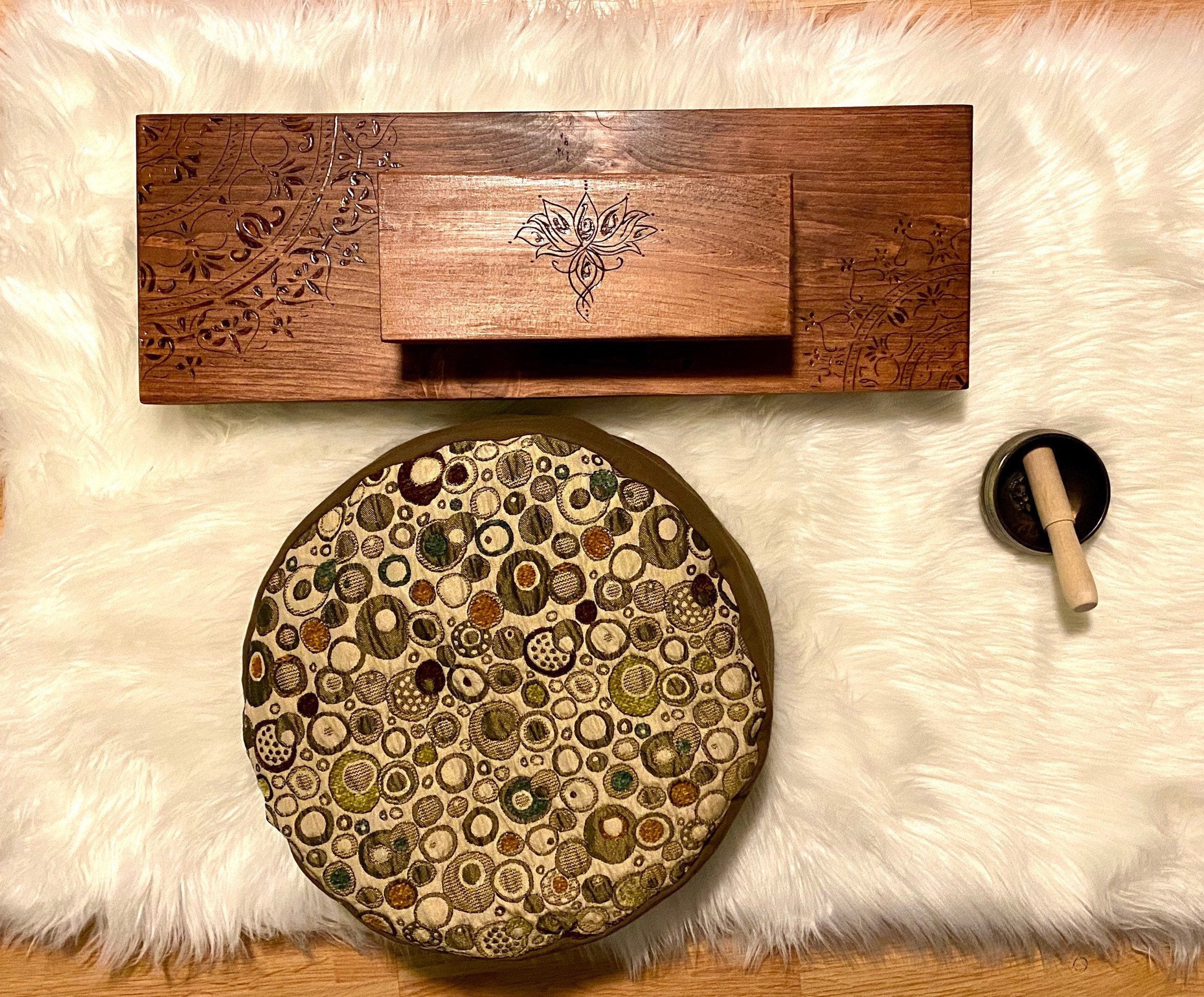 Handmade Meditation Altar Set/ Personalized Table Meditation - Etsy UK