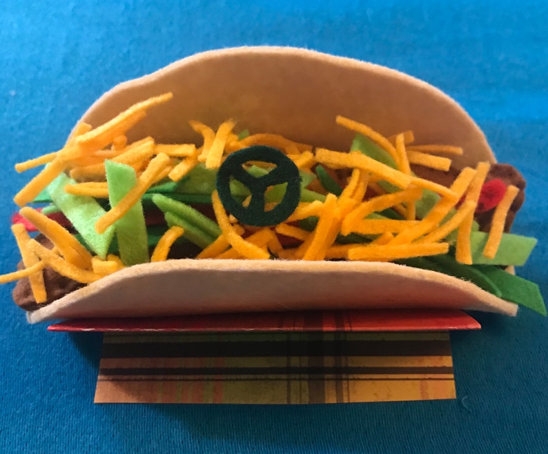 Felt Taco Build-a-meal Food Pattern - Etsy