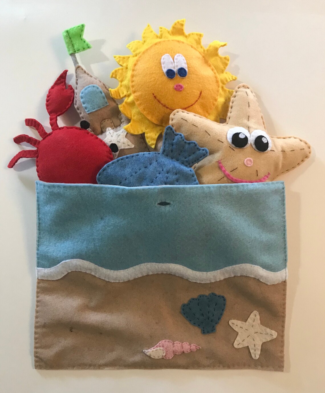 Felt Beach Plushie Patterns - Etsy