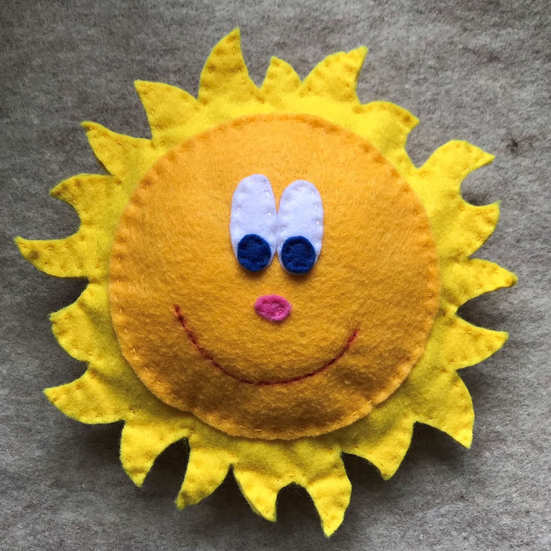 Felt Sun Plushie Pattern - Etsy
