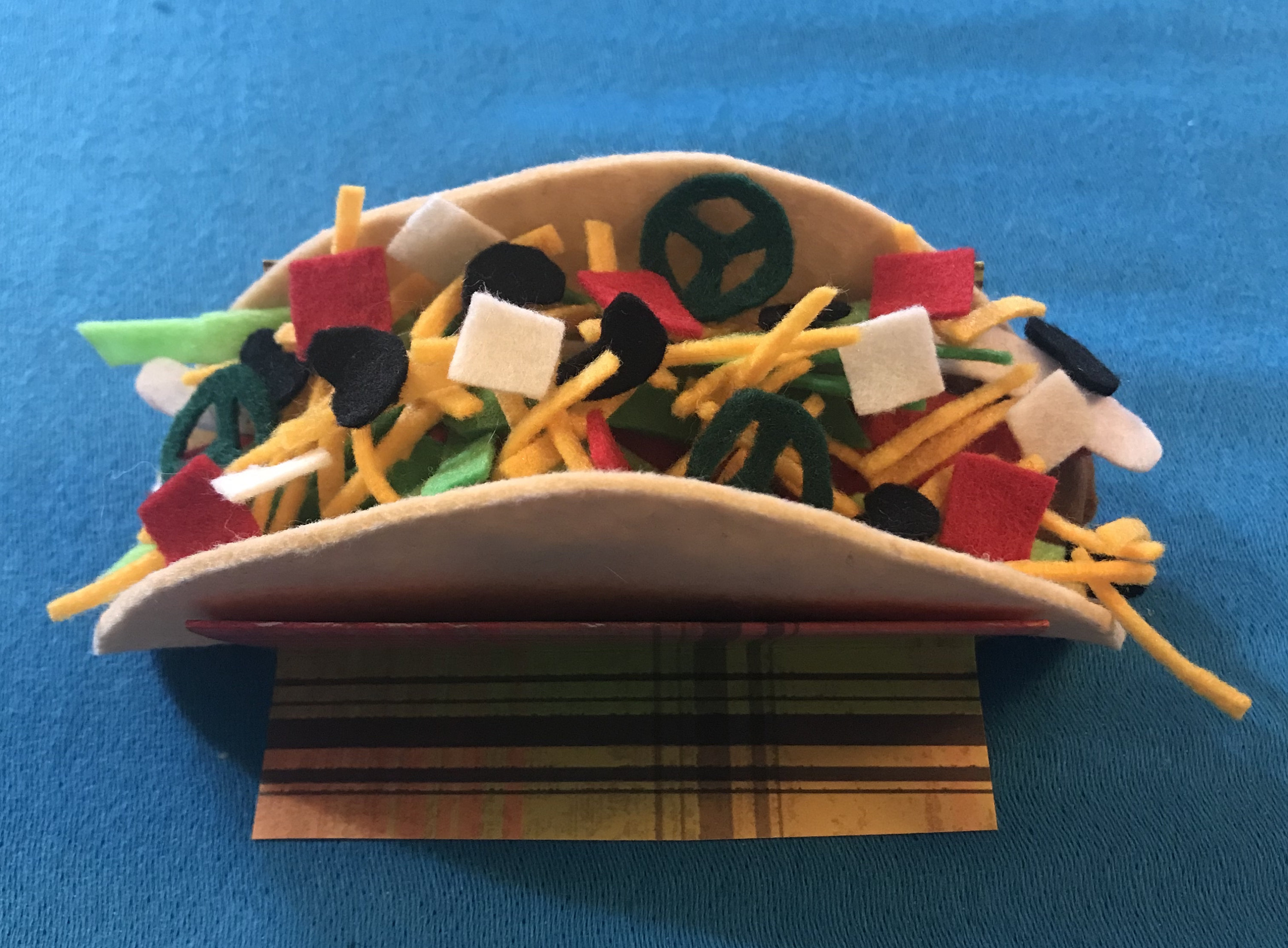 Felt Taco Build-a-meal Food Pattern - Etsy