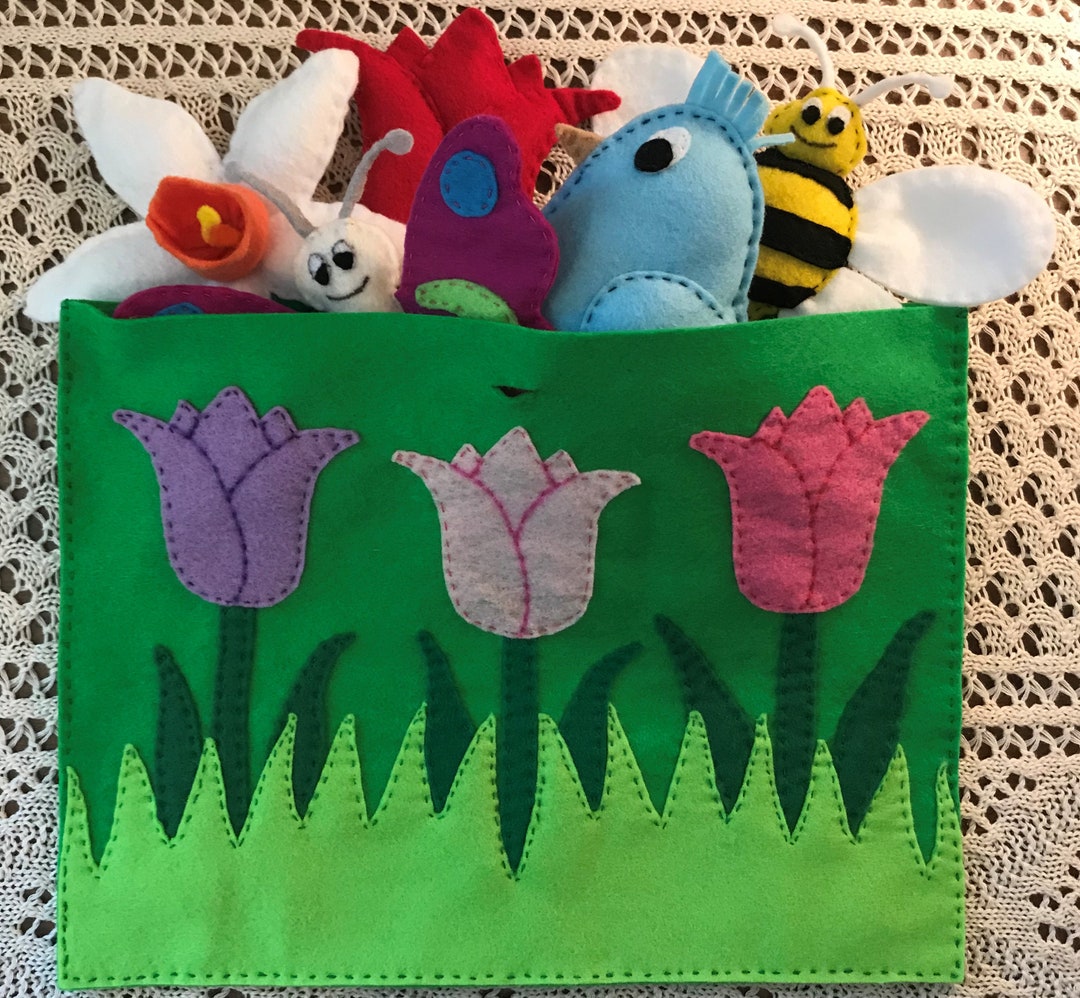 Felt Spring Plushie Patterns - Etsy